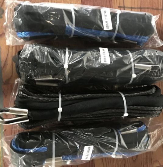 Synthetic Electric Amsteel Tow Winch Rope with Softy Eyelet with ...