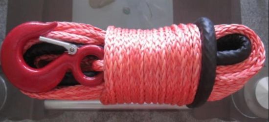 Synthetic Electric Amsteel Tow Winch Rope with Softy Eyelet with ...