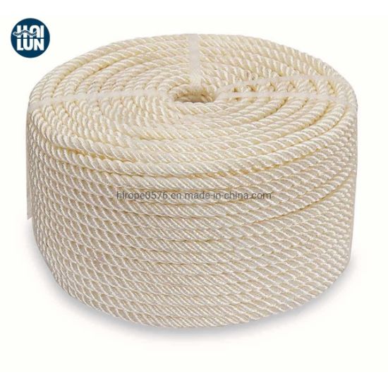 8 Strand Polypropylene /Polyester /Nylon Twisted Marine Mooring Rope ...