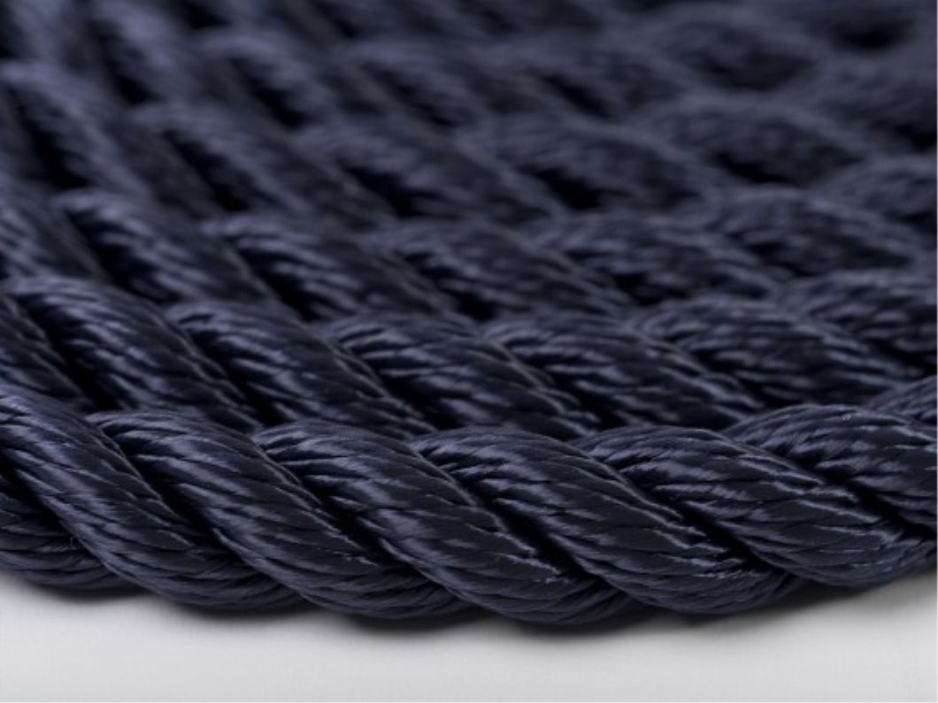 Polyester Cover 3 Strand Synthetic Nylon Marine Towing Rope for Mooring ...