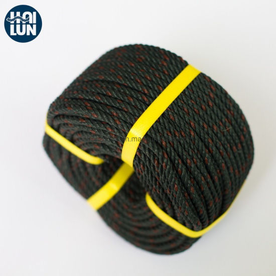 Colorful 3 Strand Twisted PP/PE Rope for Fishing Marine - Buy ...
