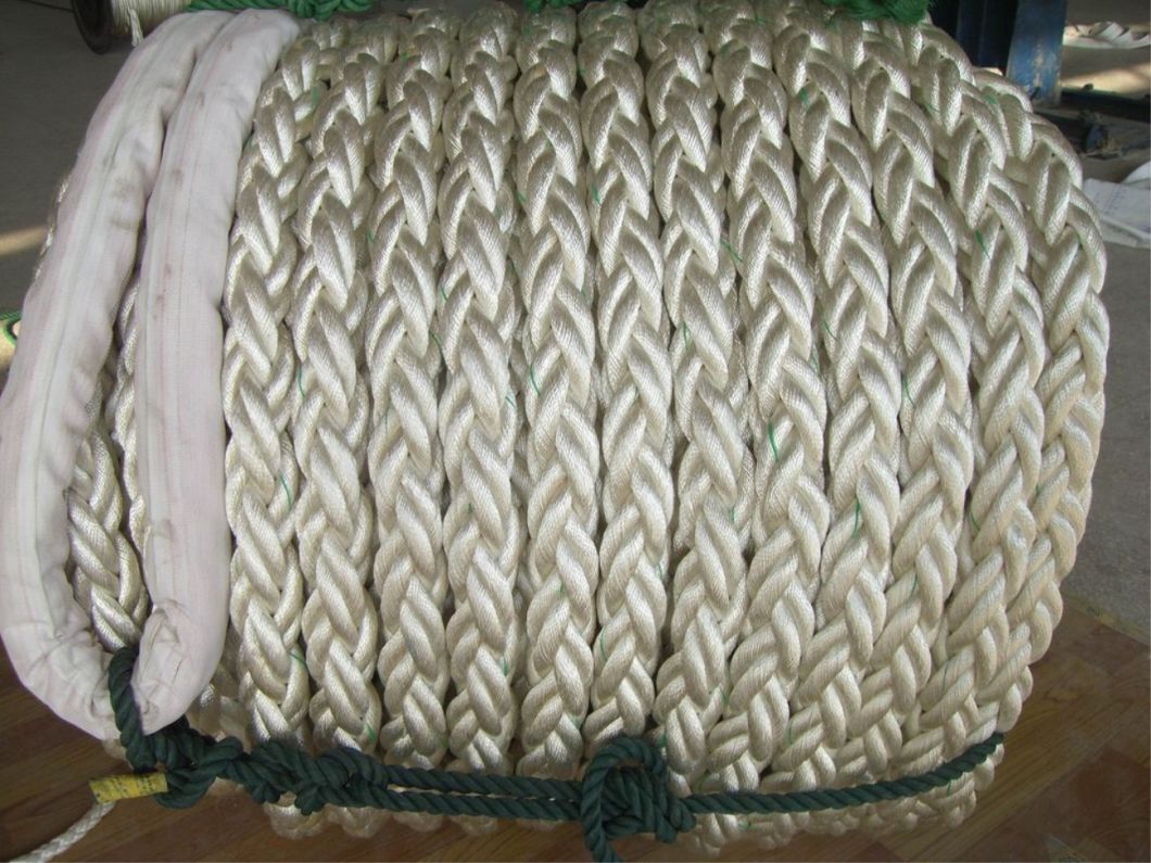 8 Strand 220 Meters Length Polyamide Nylon Mooring Ropes with Good ...